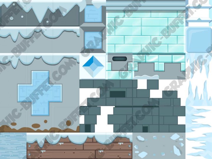 Ultimate Tile Pack - 200+ Game Tiles - Game Assets from Graphic Buffet