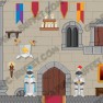 Castle Interior Scene 2D Assets Pack