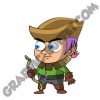 Character Set 3: Archer | 2D Video Game Characters Graphics To Buy